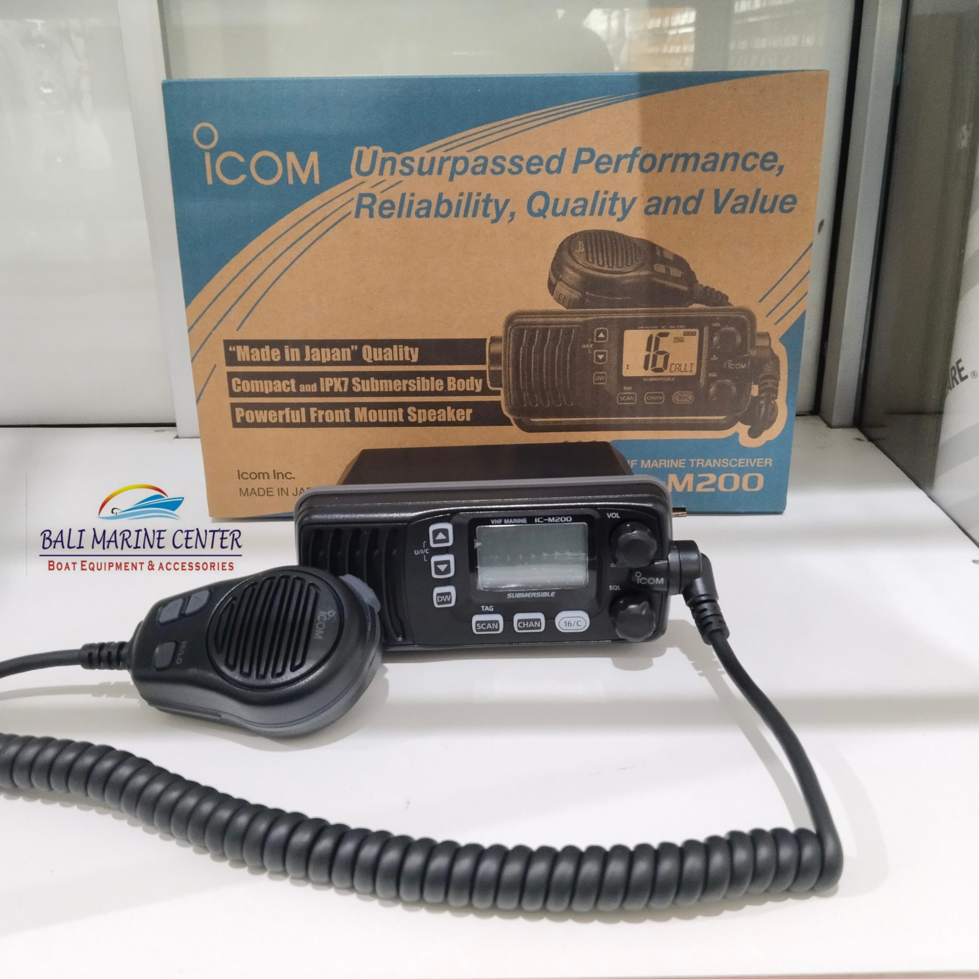 Icom M200 Marine VHF Radio Transceiver / Radio Marine - Bali Marine Center