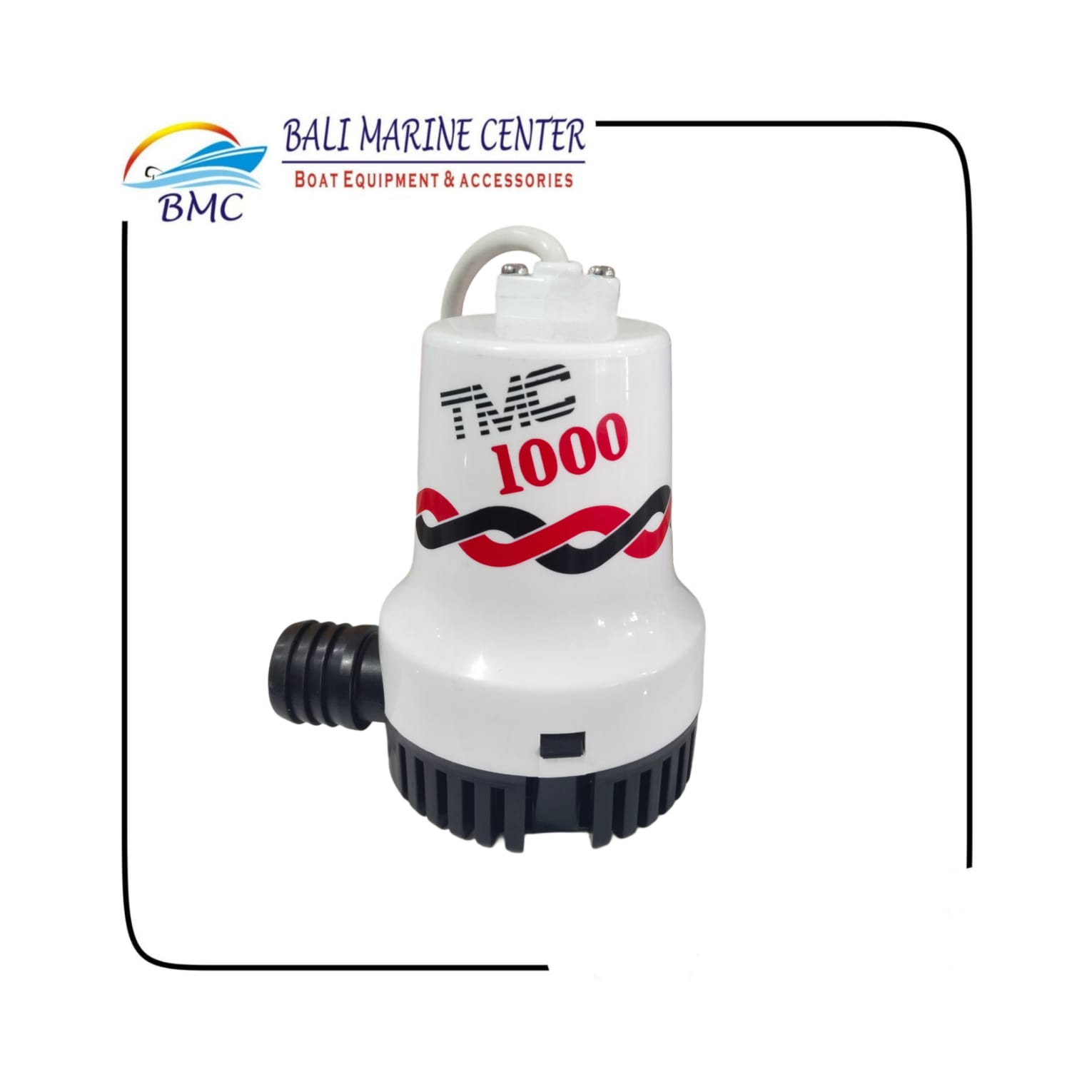 TMC-10055-12 TMC BILGE PUMP 12V 1000GPH - Bali Marine Center